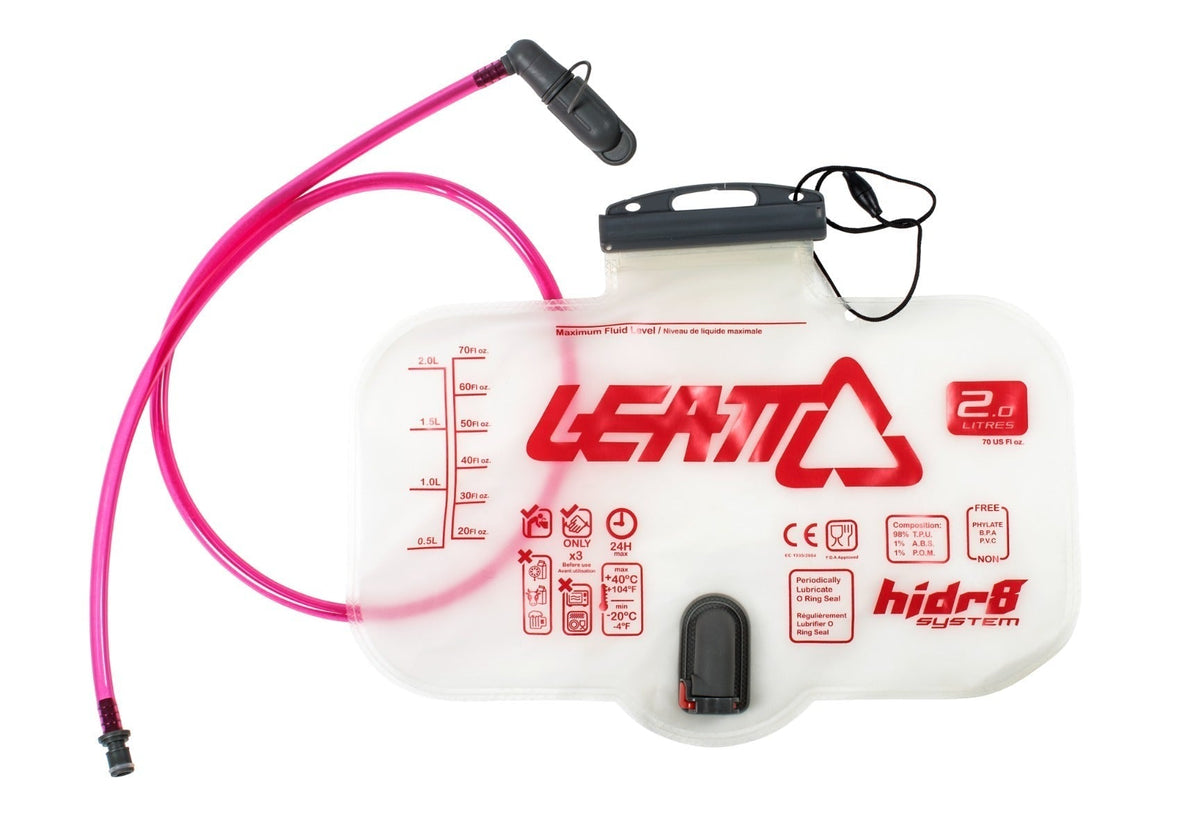 Bladder Flat CleanTech 2L (70oz) Horizontal with tube and bite valve ...